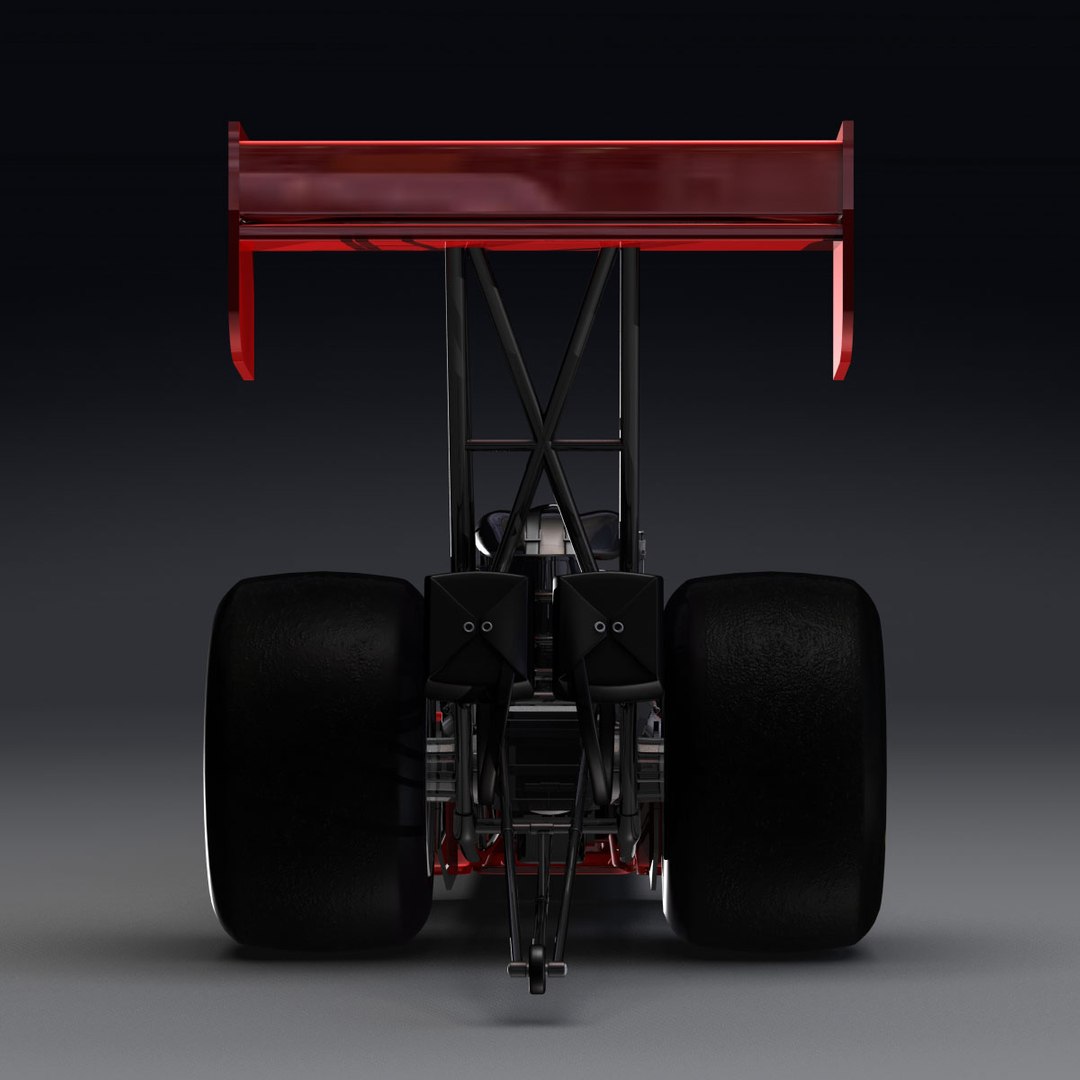 3d fuel dragster