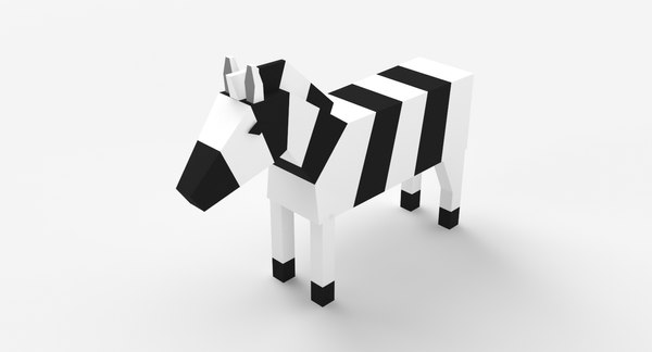 3D model animals blocky - TurboSquid 1408046