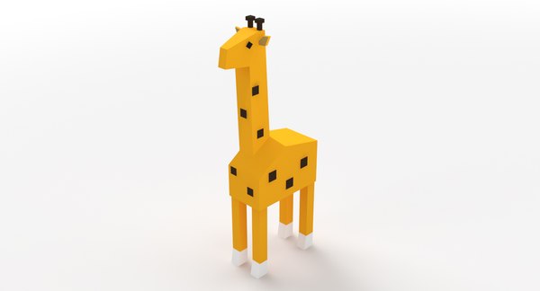 3D model animals blocky - TurboSquid 1408046