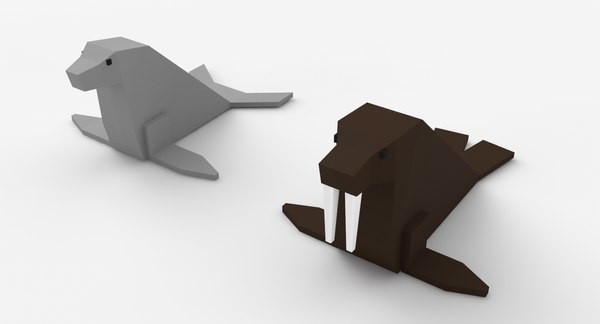 3D model animals blocky - TurboSquid 1408046