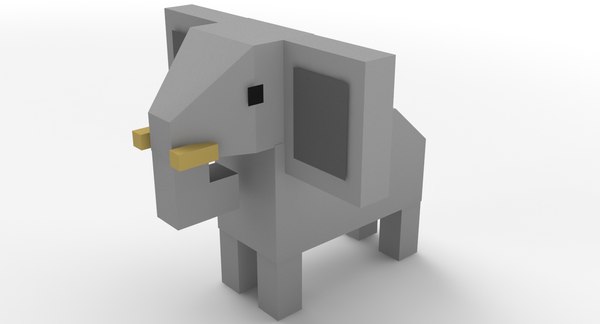 3D model animals blocky - TurboSquid 1408046
