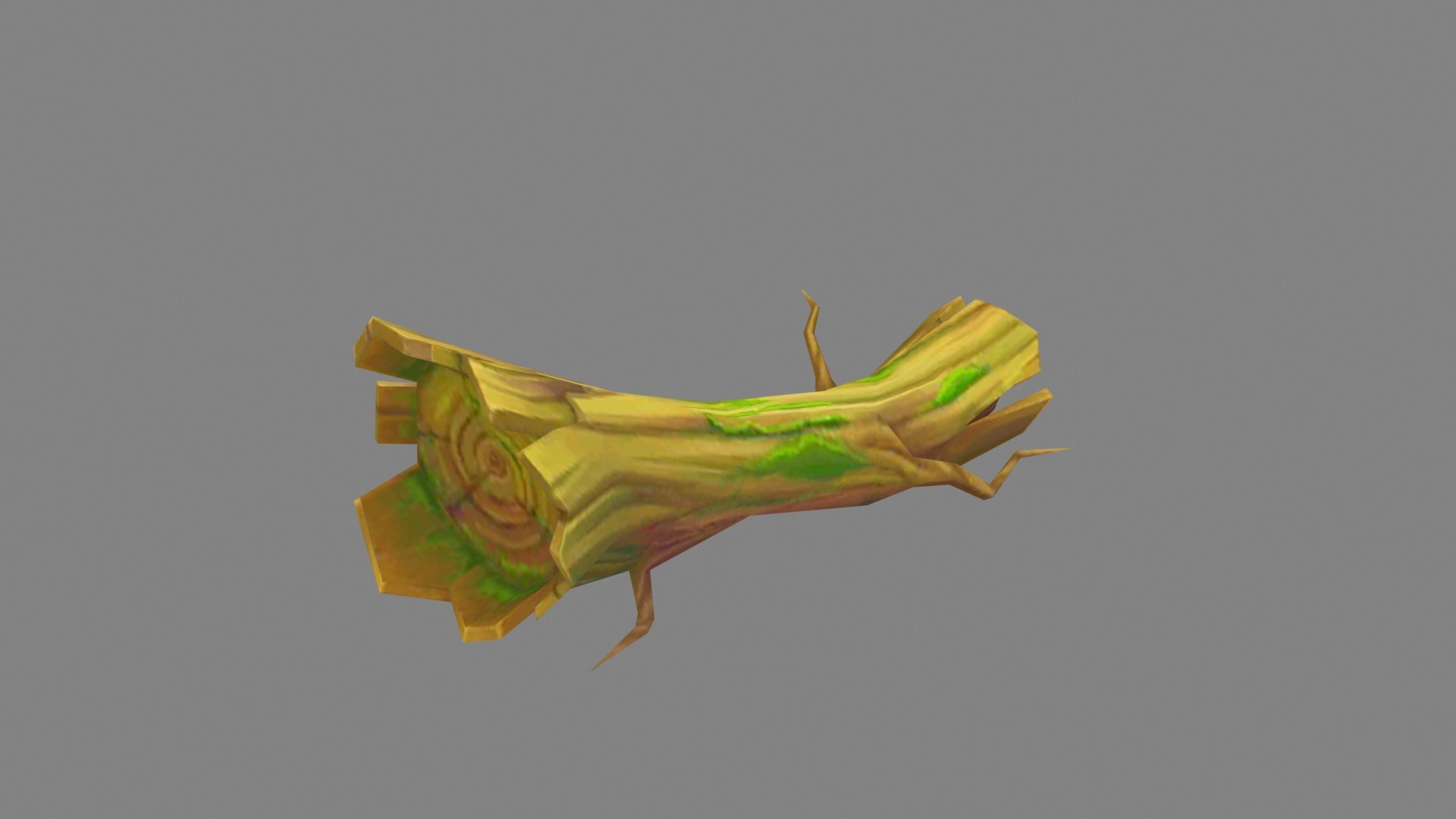 Fallen Withered Tree 3D - TurboSquid 2259588