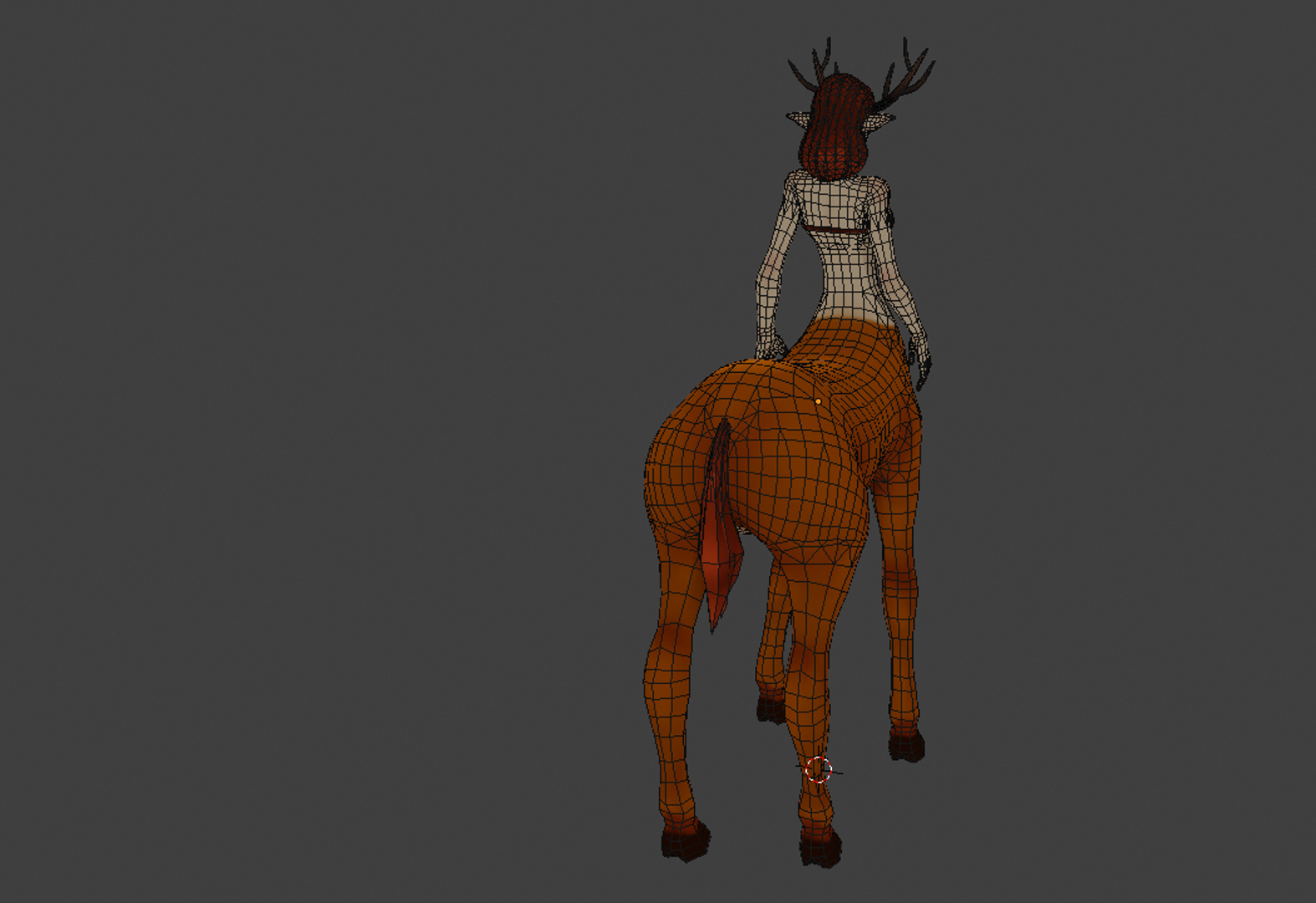 modelo 3d centauro \ chica venado gratis - TurboSquid 1463250