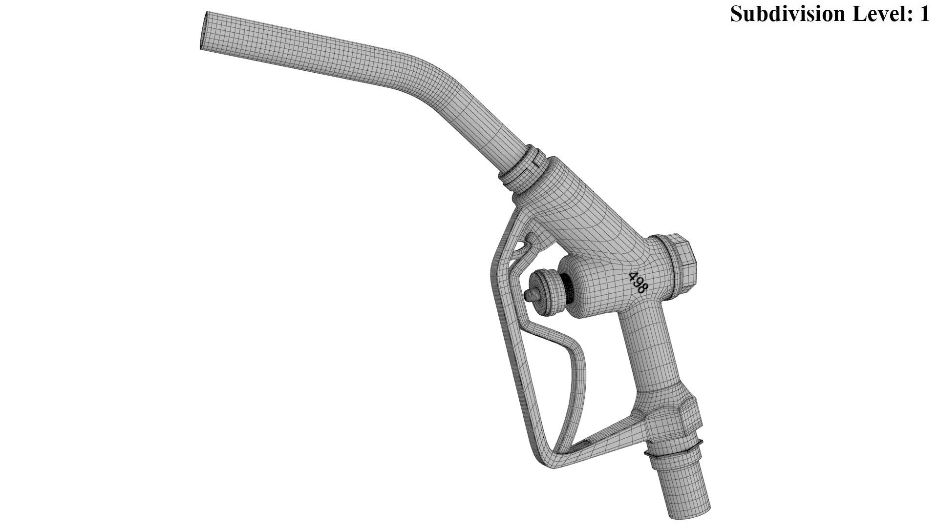 Detailed Retro Fuel Nozzle 3D Model - TurboSquid 2014005
