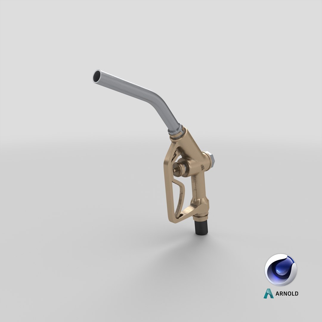 Detailed Retro Fuel Nozzle 3D Model - TurboSquid 2014005