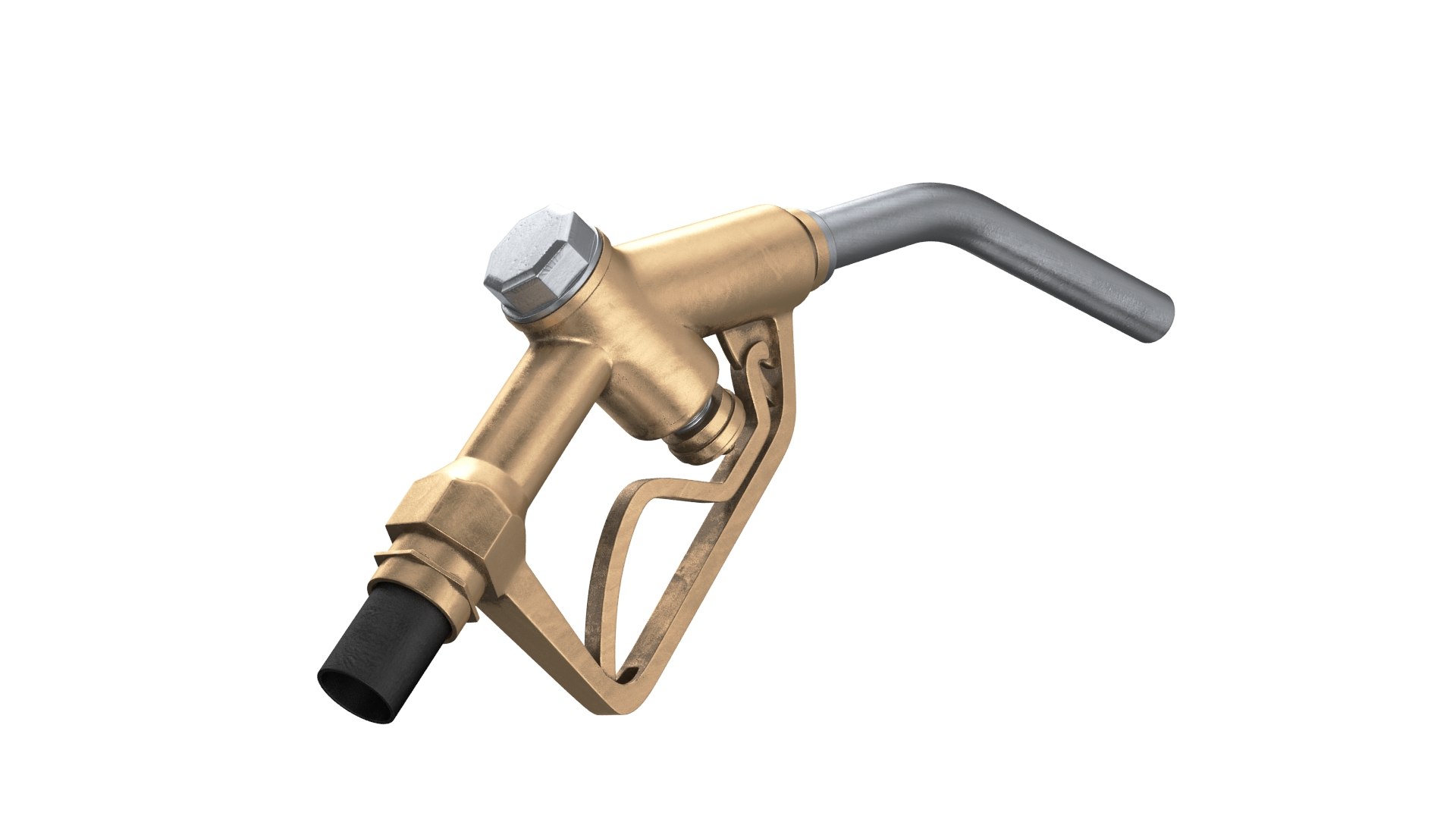 Detailed Retro Fuel Nozzle 3D Model - TurboSquid 2014005
