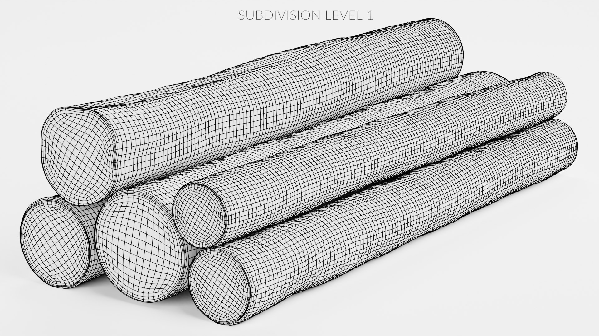 3D Tree Logs 4 - TurboSquid 1875511