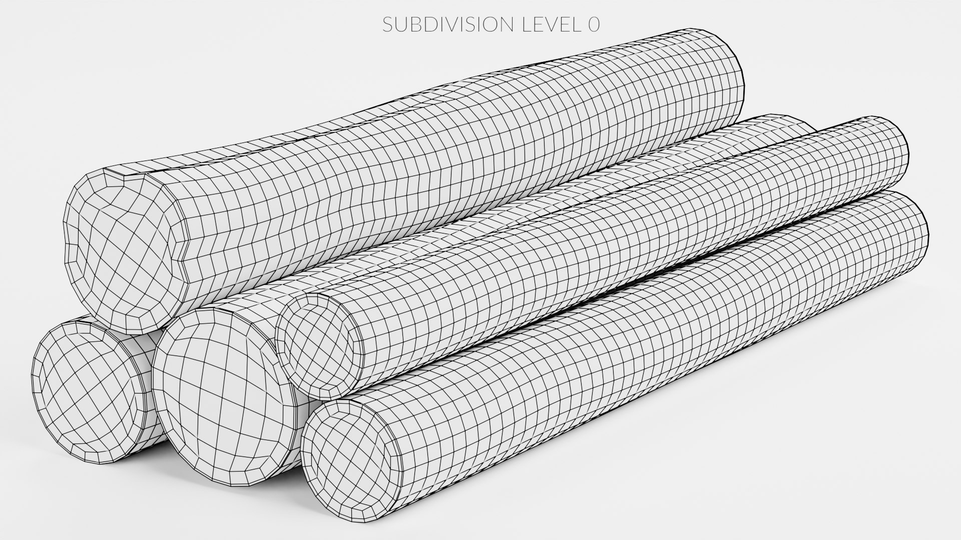 3D Tree Logs 4 - TurboSquid 1875511