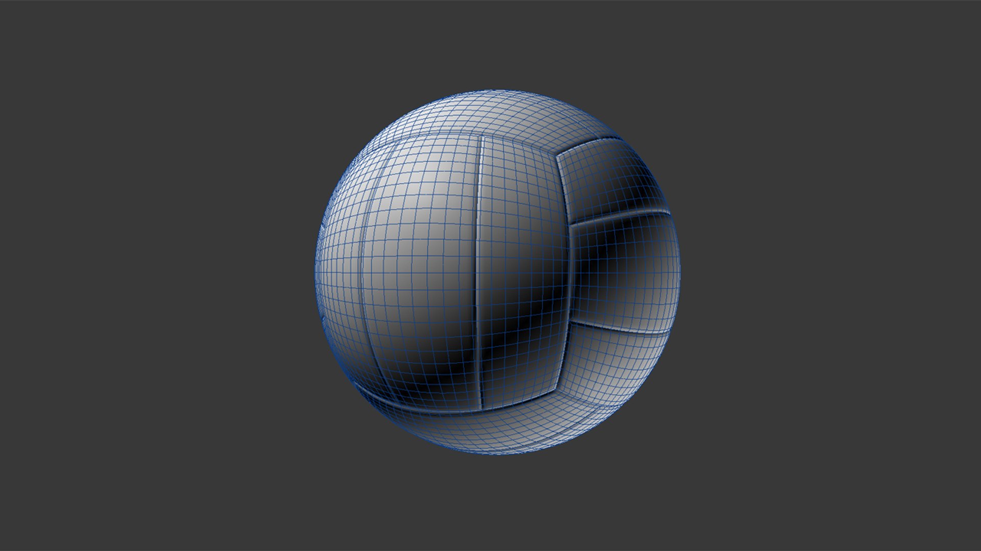 3d volleyball ball model