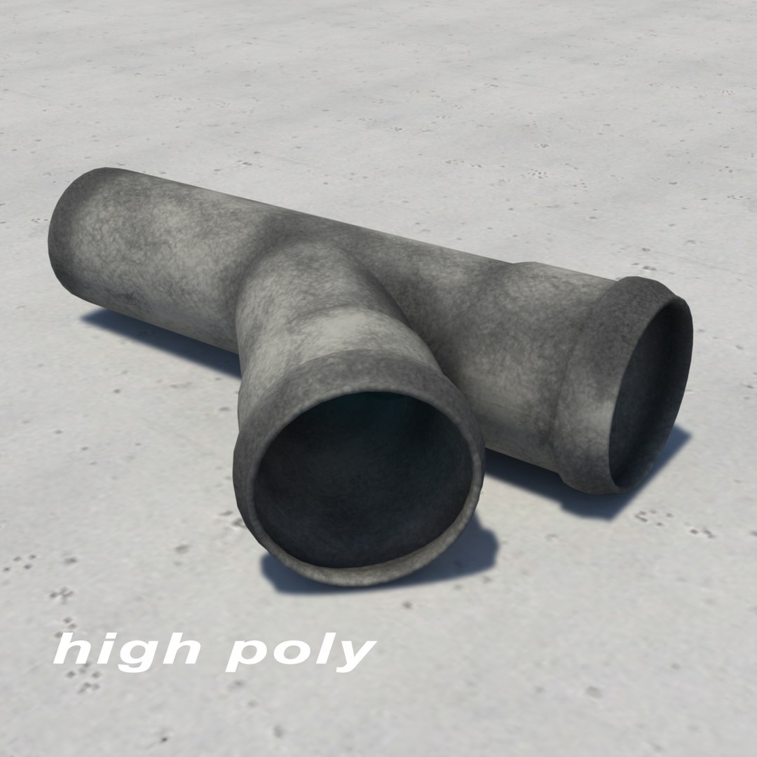 3d Model Pvc Pipes