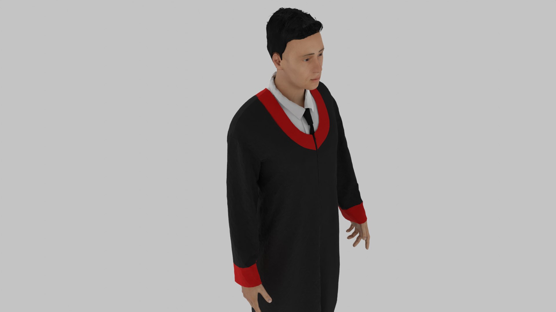 Graduation Character 3D Model - TurboSquid 1971061