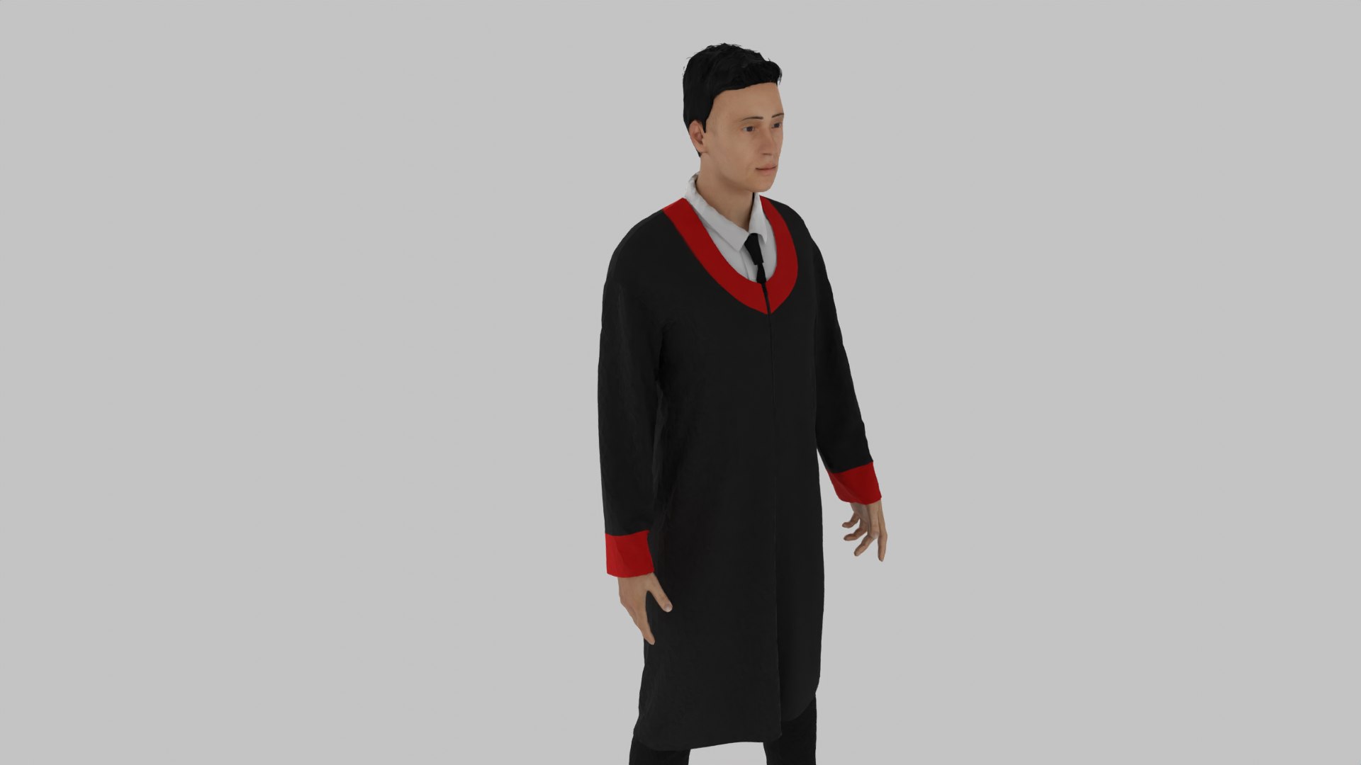 Graduation Character 3D Model - TurboSquid 1971061