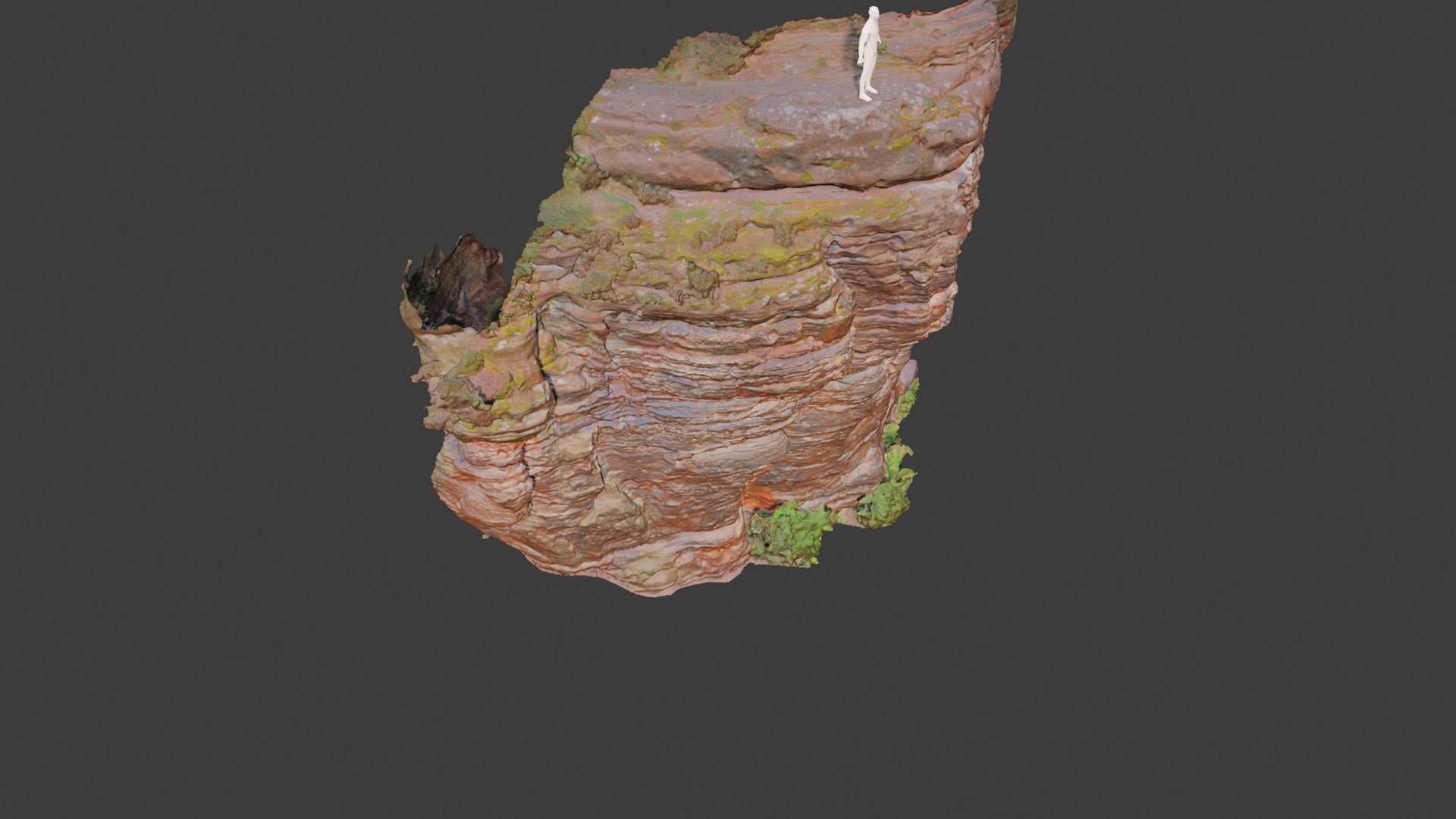 3D PBR Rocks Sand Stone Forest Cliff Big Model - TurboSquid 1847244