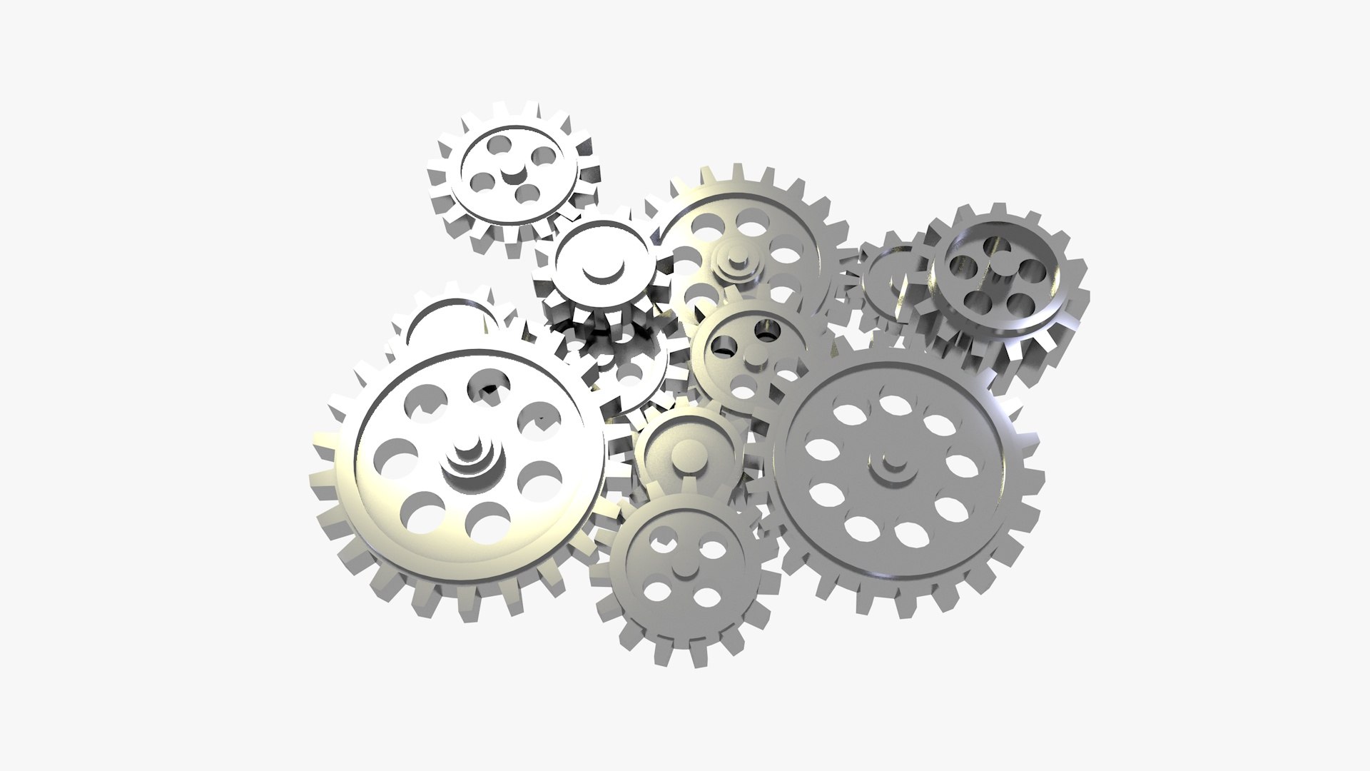 3D Animated Rotating Gears - TurboSquid 1719602