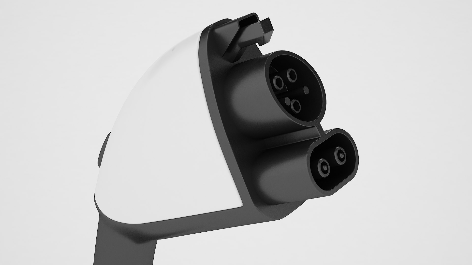 Electric Vehicle Charging Plug Socket 01 3D Model - TurboSquid 2215161