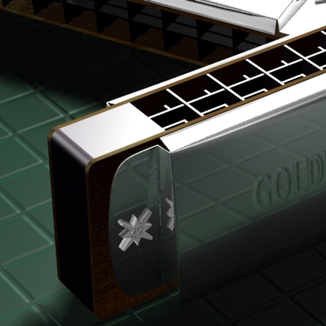 3d Harmonica Model