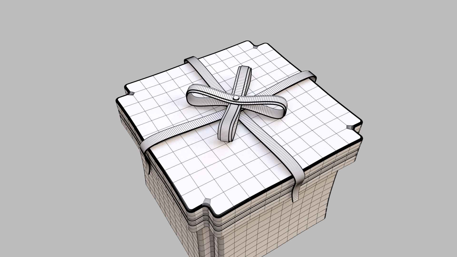 Gift Box Model - TurboSquid 1814380