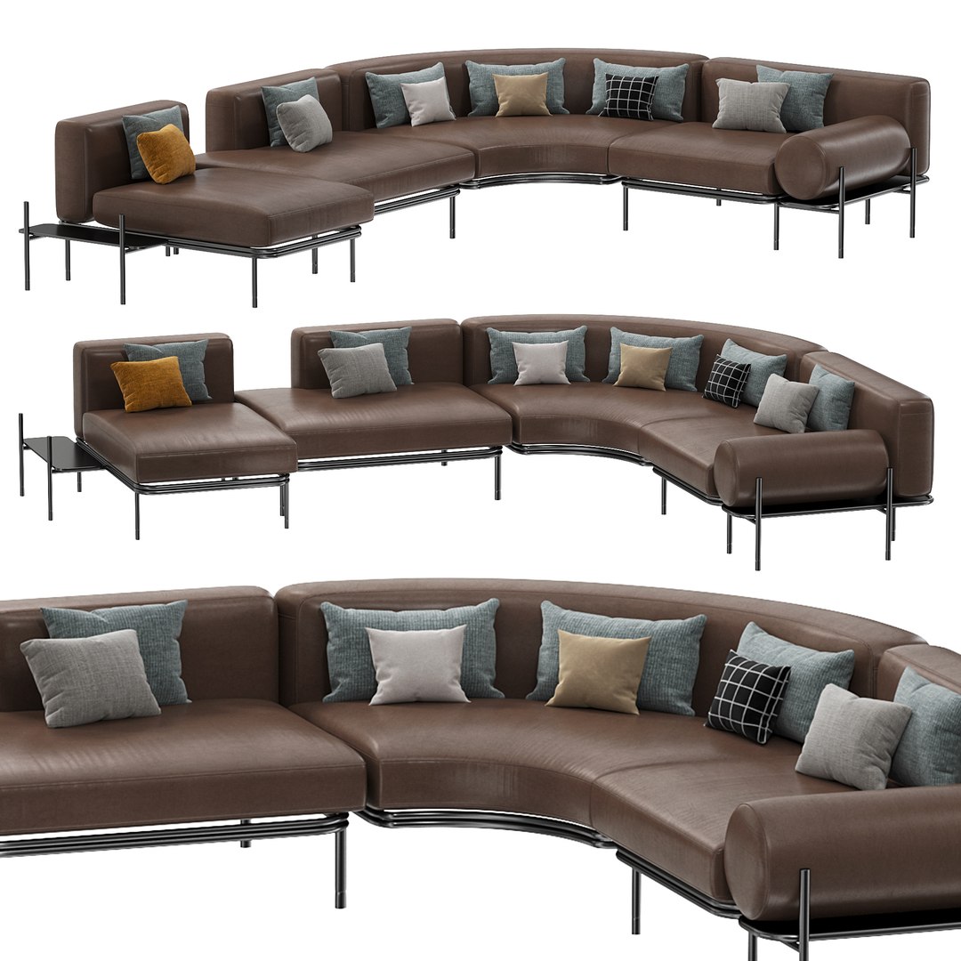 Selva Sofa By Natuzzi 3D Model - TurboSquid 1957563