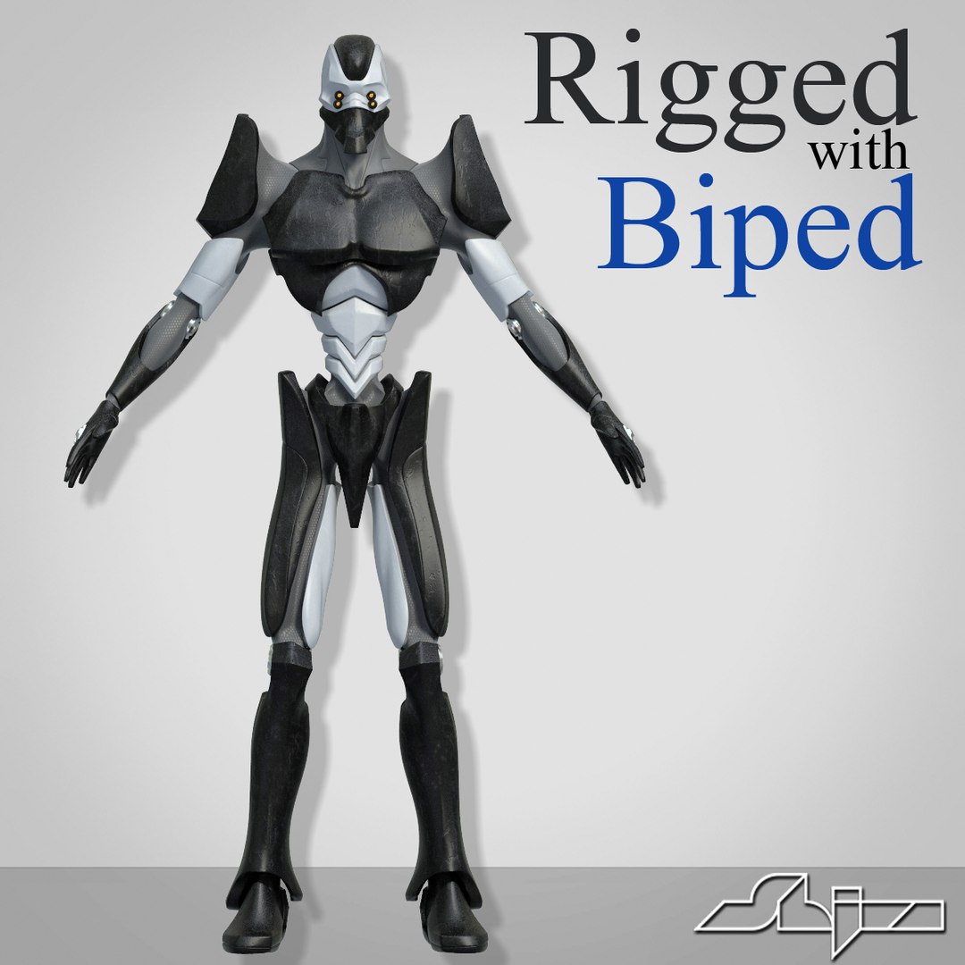 3d Robot Biped