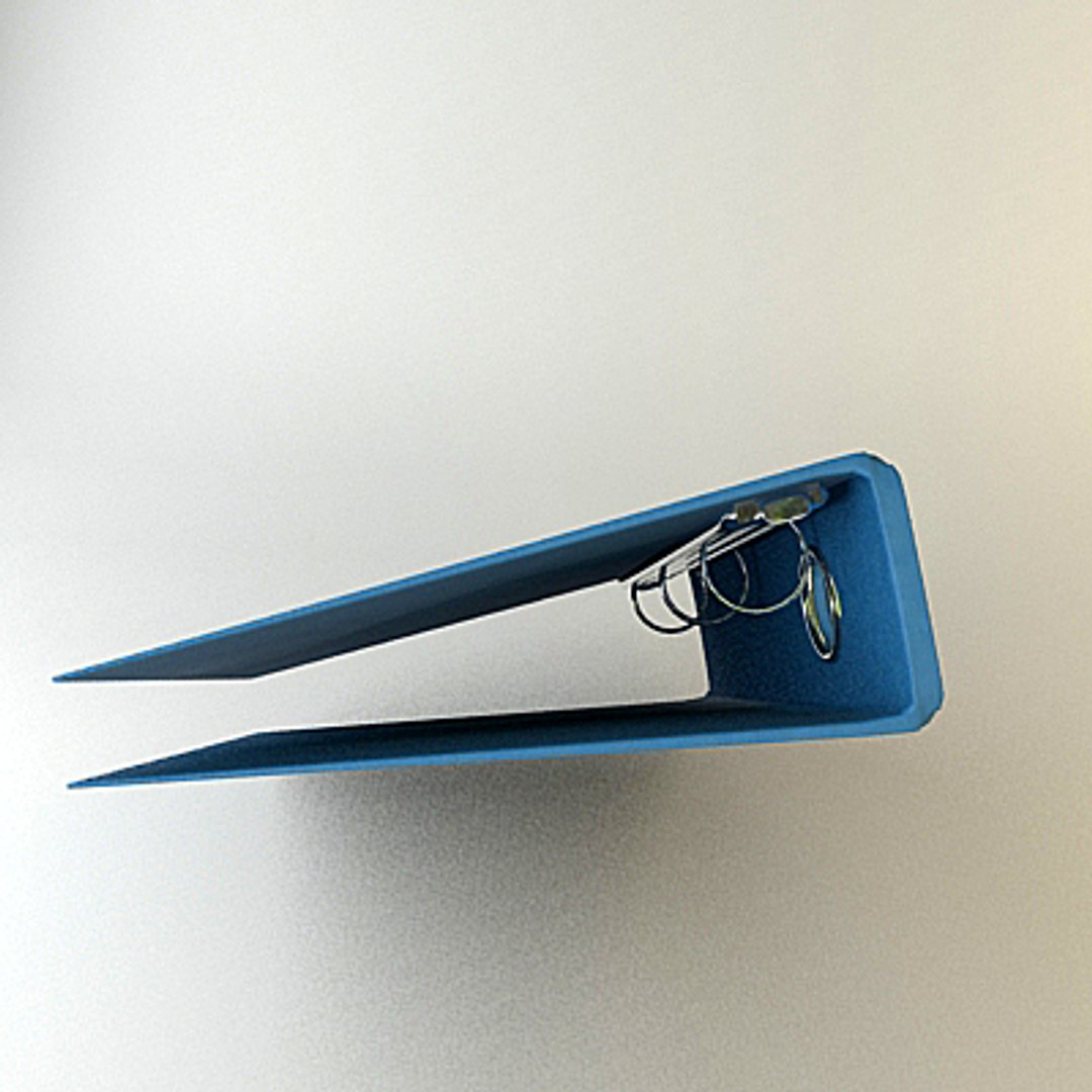 Binder File 3d Model