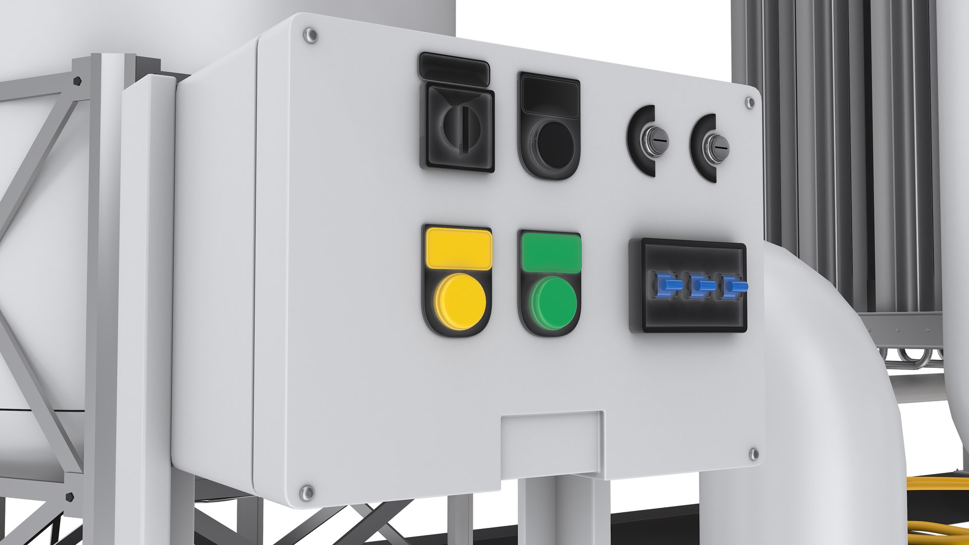 LNG Gas Filling Station 3D - TurboSquid 2257694