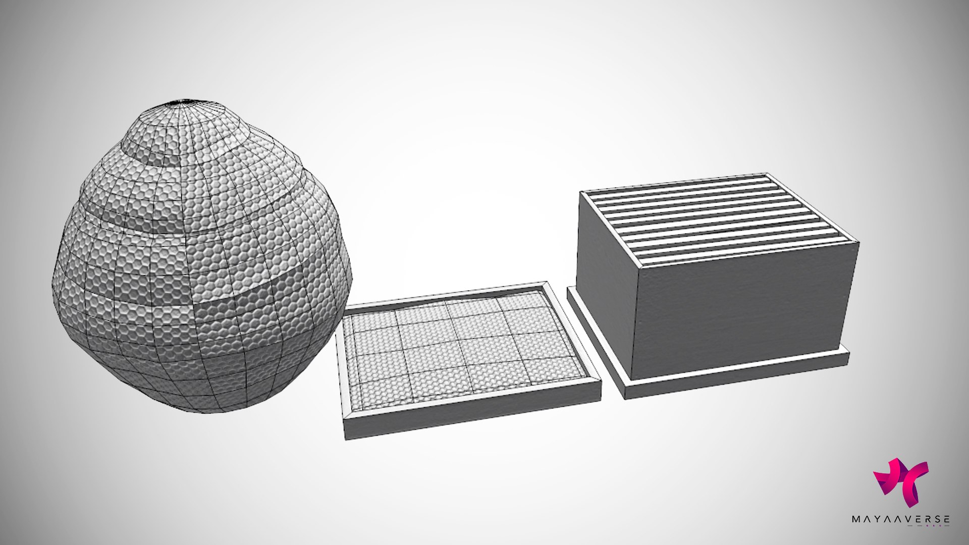 HoneyComb Model - TurboSquid 2387254