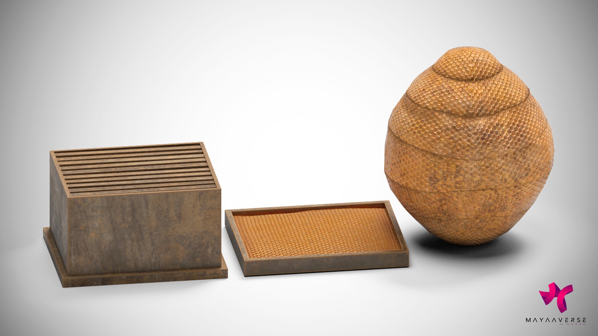 HoneyComb Model - TurboSquid 2387254