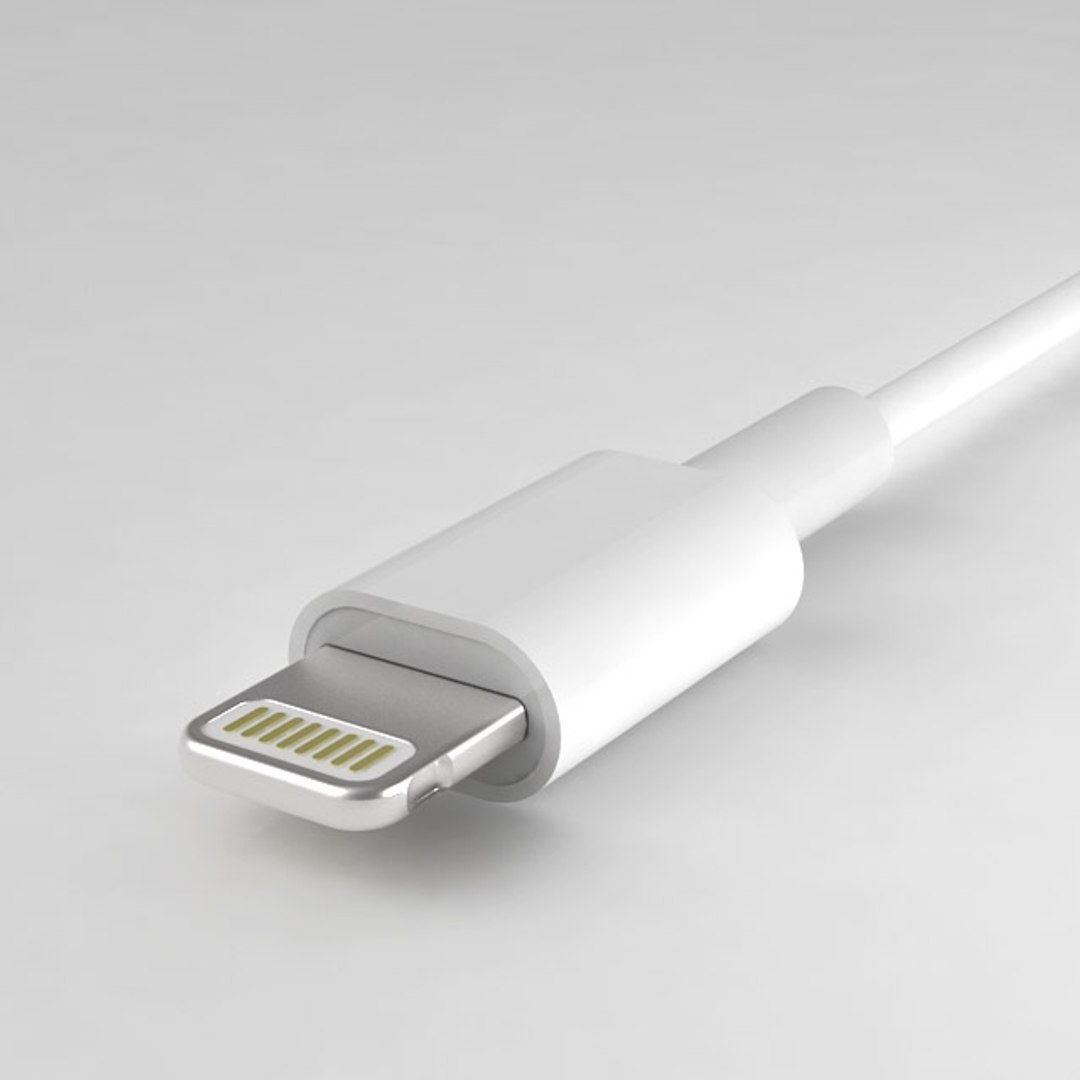 Apple Lightning Port Obj