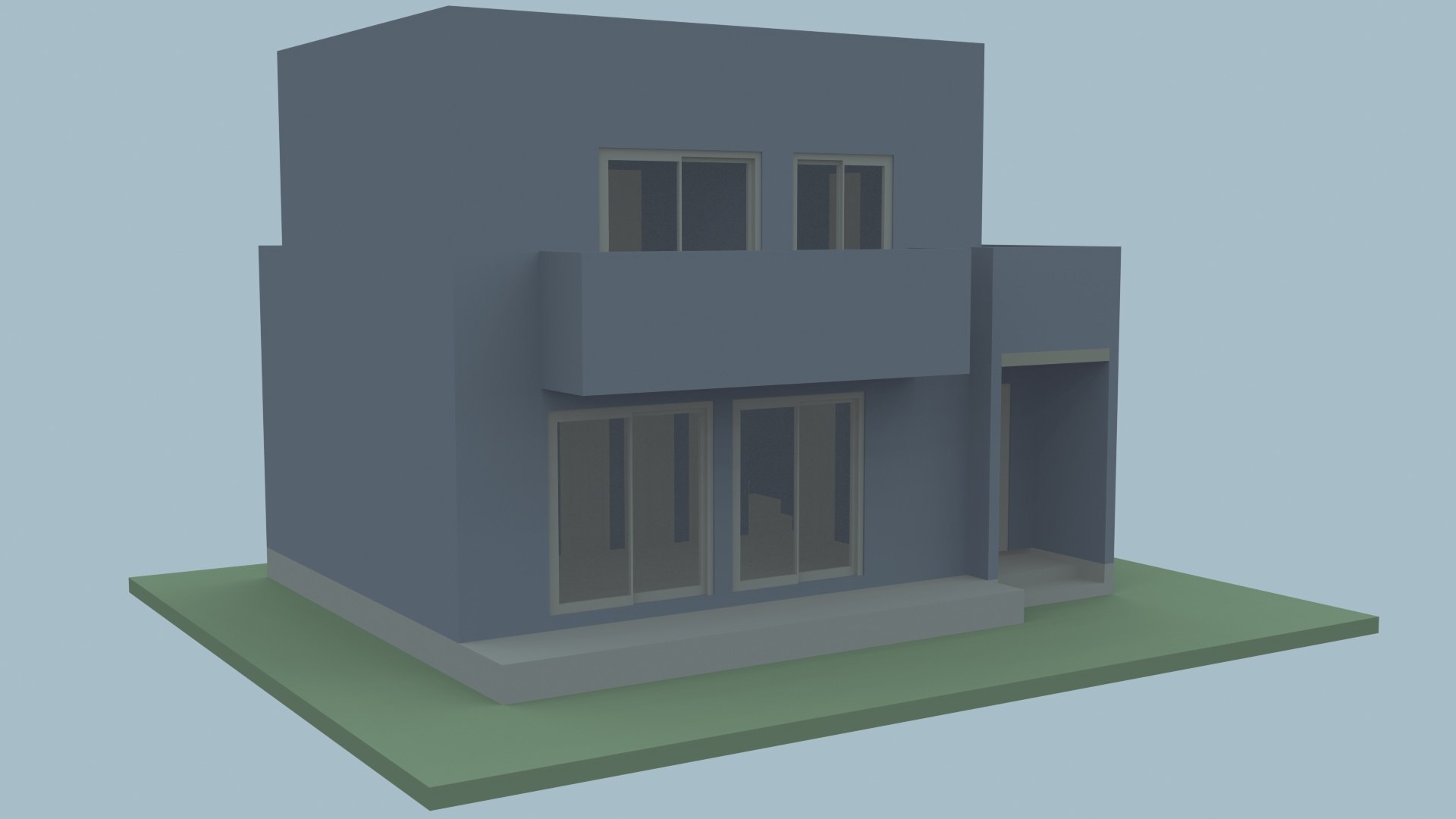 Modello 3D Modello 3D moderno della casetta - TurboSquid 1690108