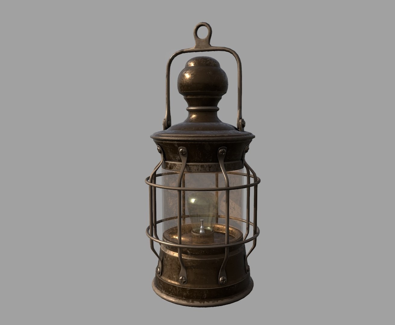 Old Lantern 3D Model - TurboSquid 1265084