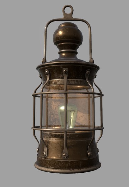 Old lantern 3D model - TurboSquid 1265084