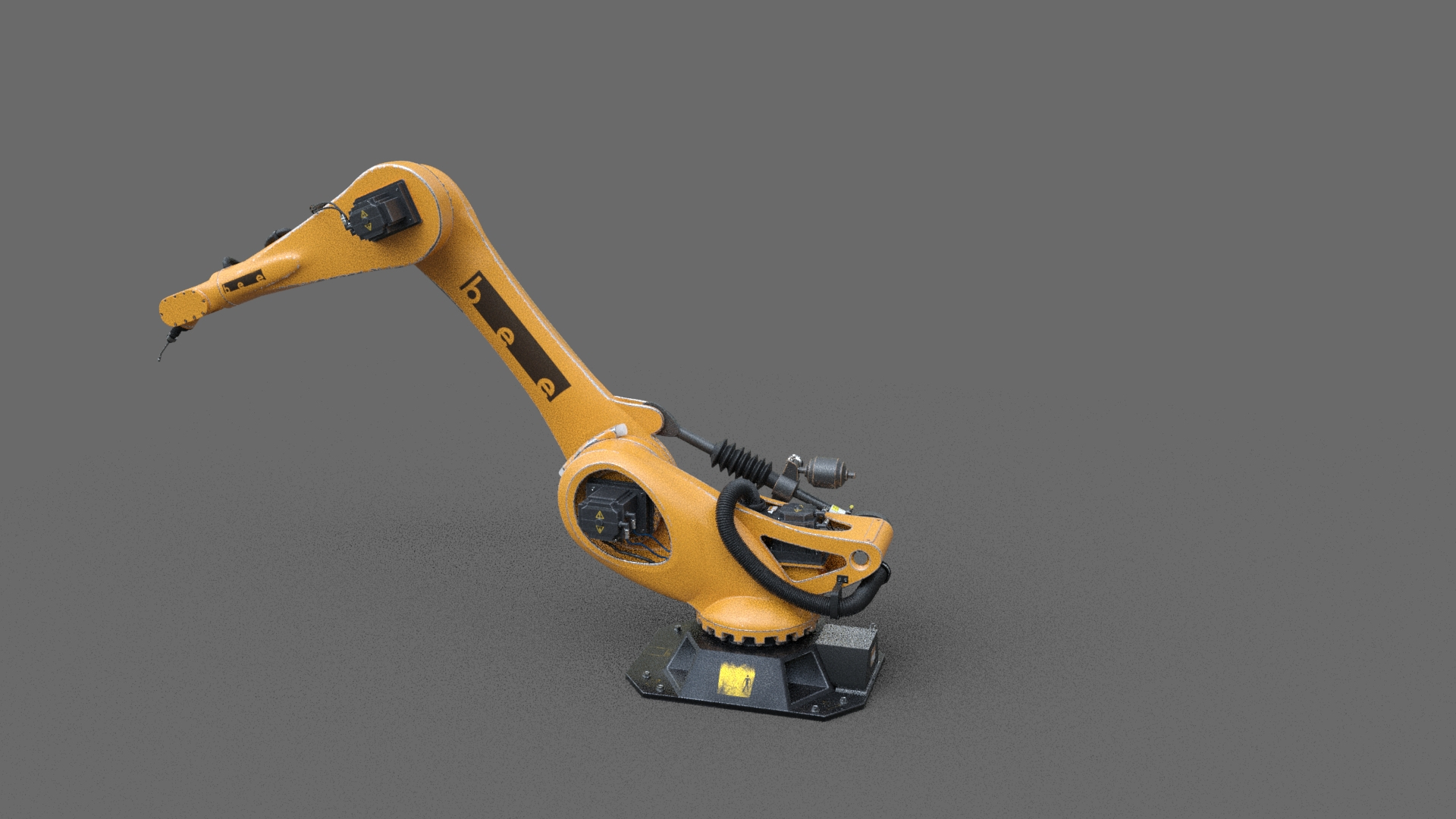 Industrial Robotic Arm 3D Model - TurboSquid 2311680