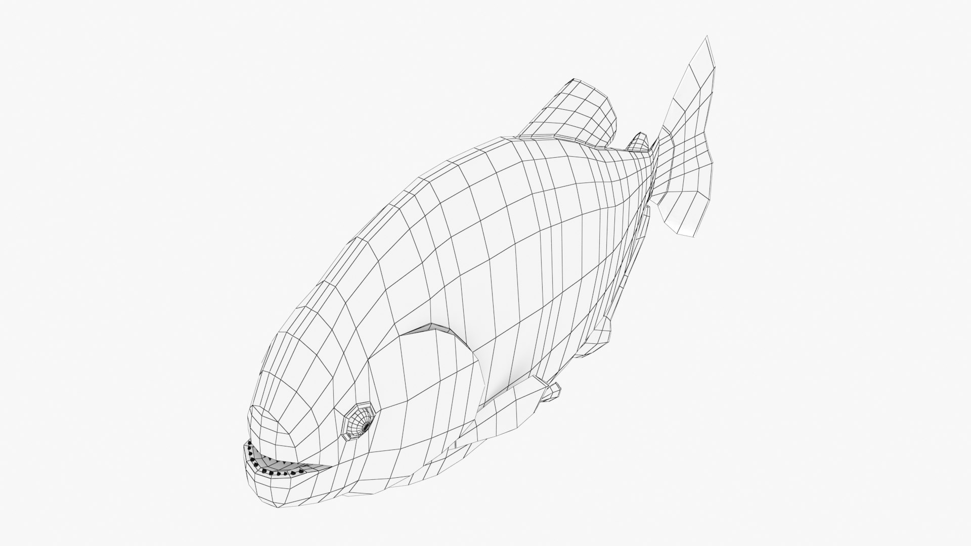 Red Belly Piranha 3D Model - TurboSquid 2072785