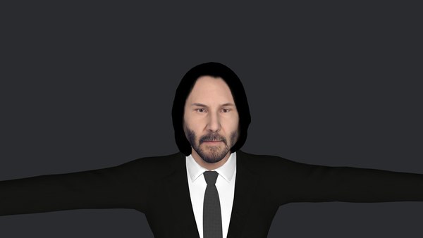 Keanu Reeves 3D Models for Download | TurboSquid