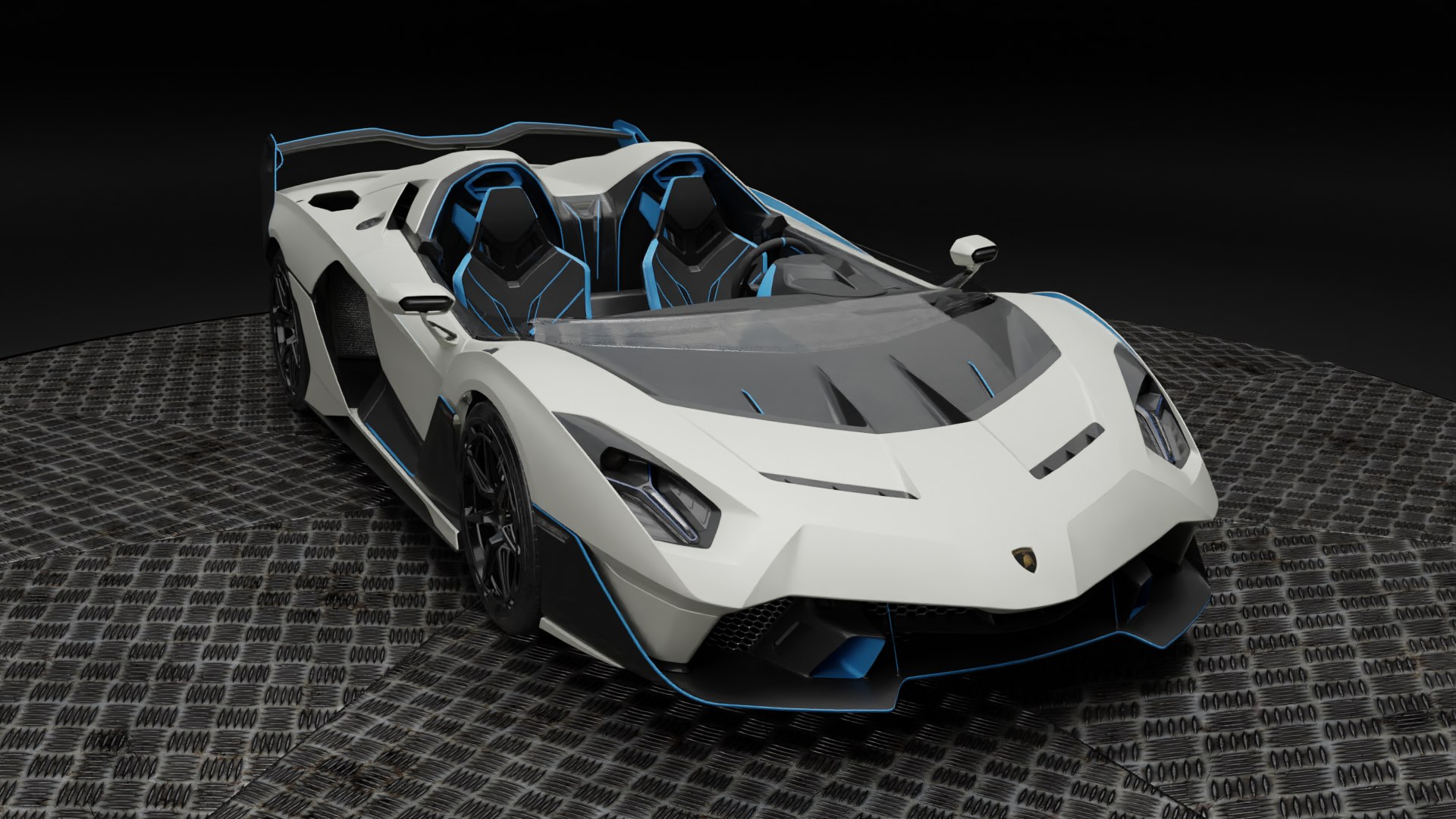 modelo 3d SuperCar Lambo SC20 - TurboSquid 2012777