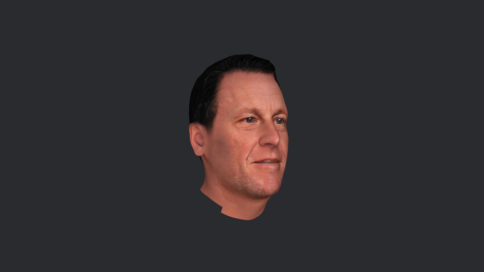 Lance Armstrong Hyper Realistic Full Body Fully Rigged Character Model ...