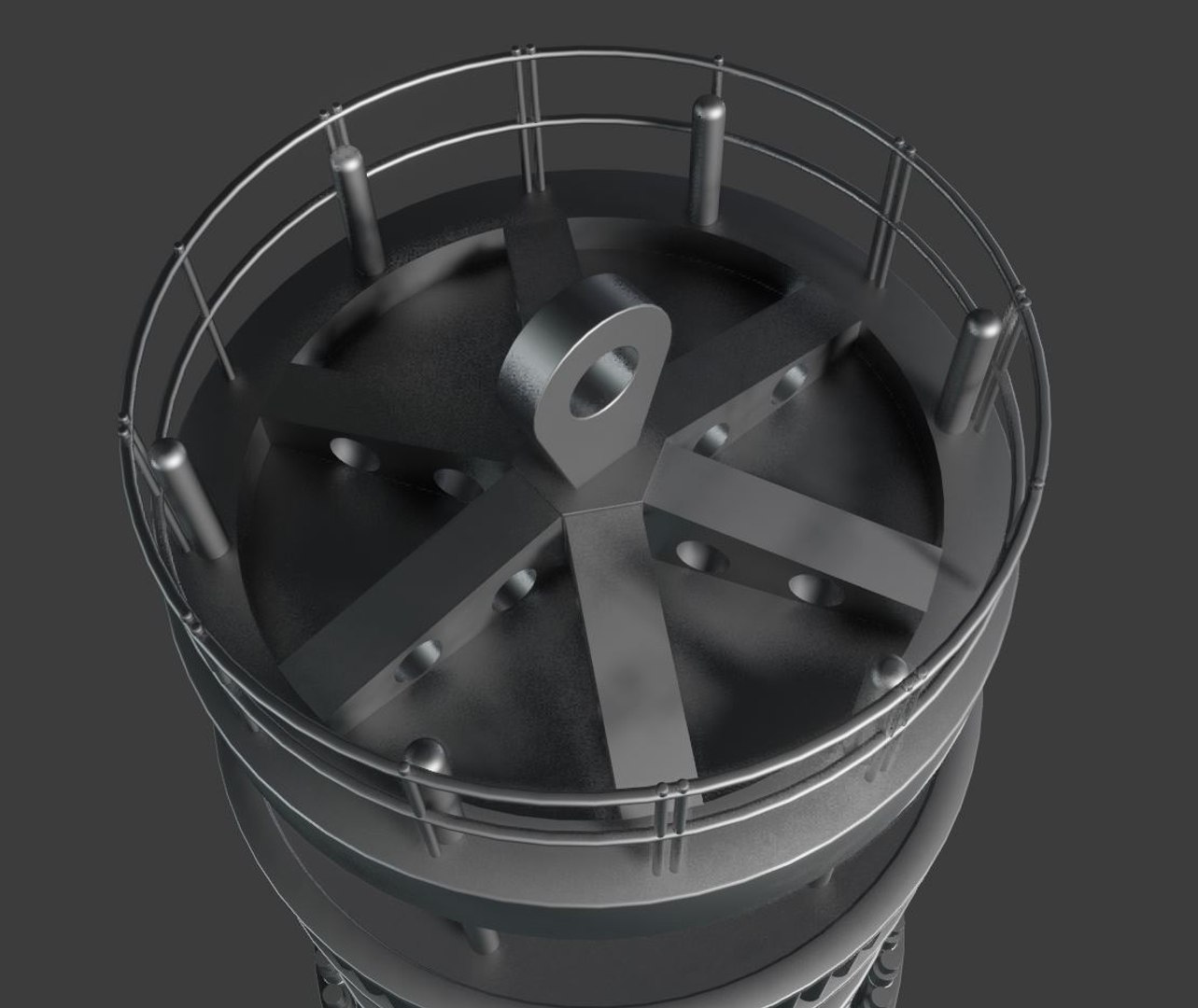 3D Nuclear Reactor Vessel Model - TurboSquid 1693065