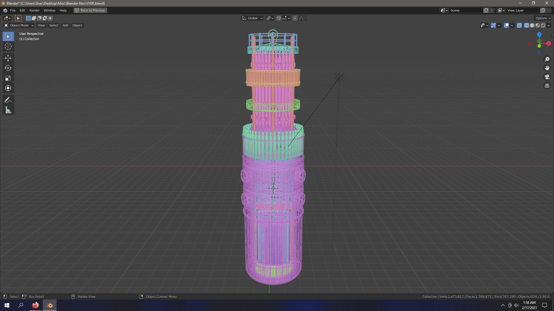 3D nuclear reactor vessel model - TurboSquid 1693065