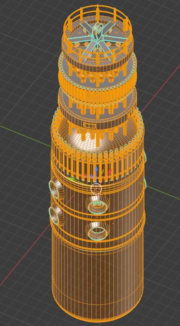 3D nuclear reactor vessel model - TurboSquid 1693065
