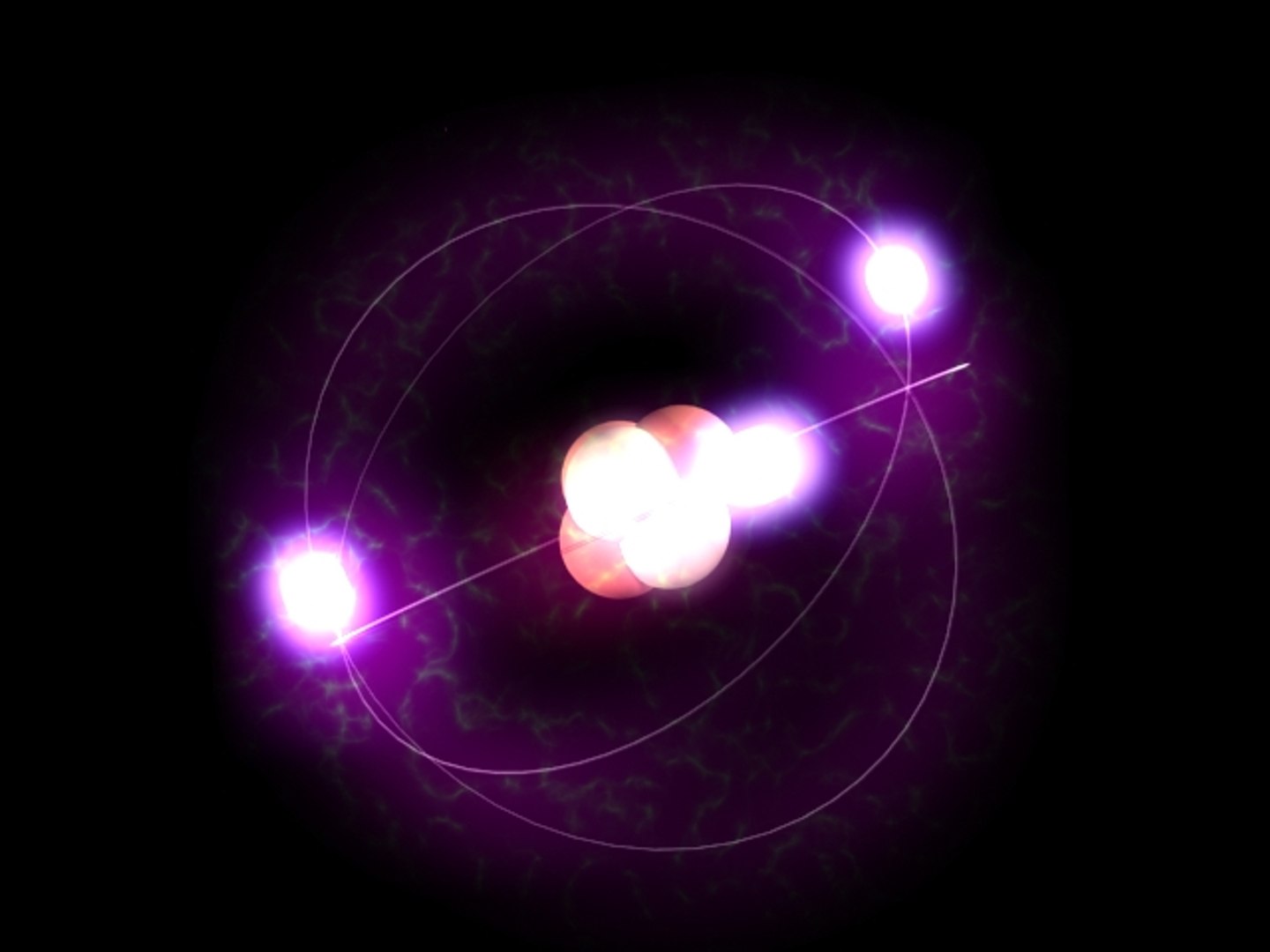 Atom Electrons 3d Model