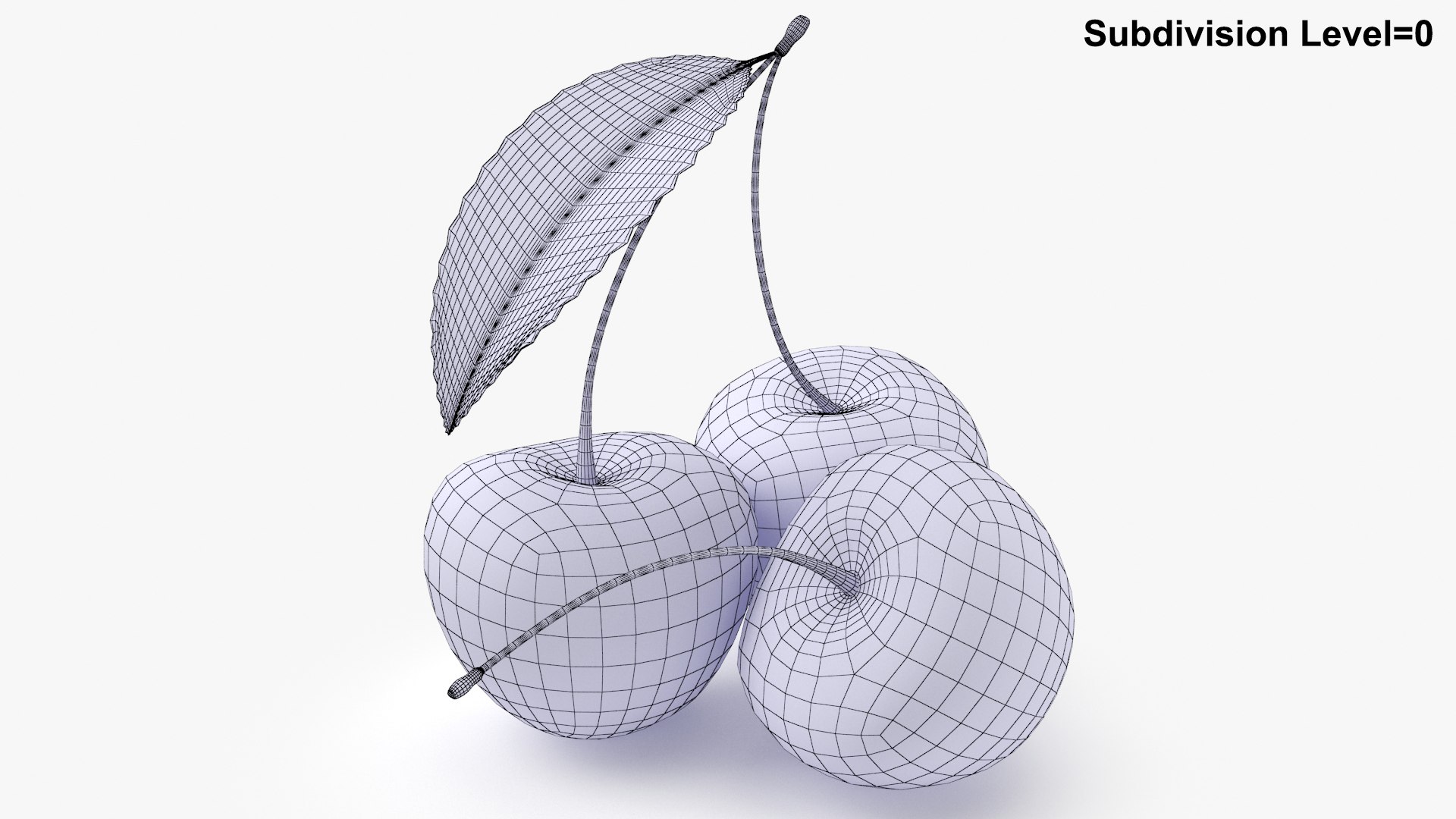 Cherry Set Model - TurboSquid 2233995