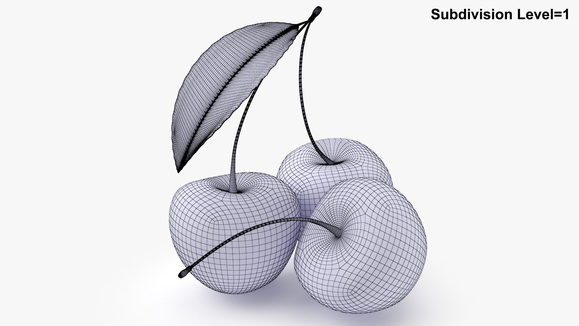 Cherry Set Model - TurboSquid 2233995