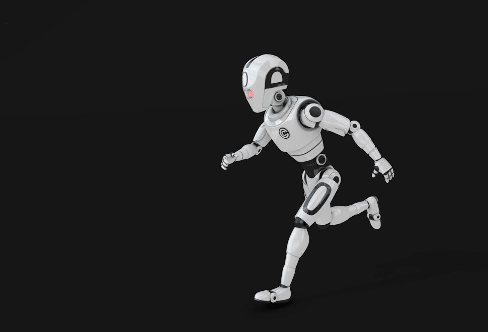 3d Model Robot Concept