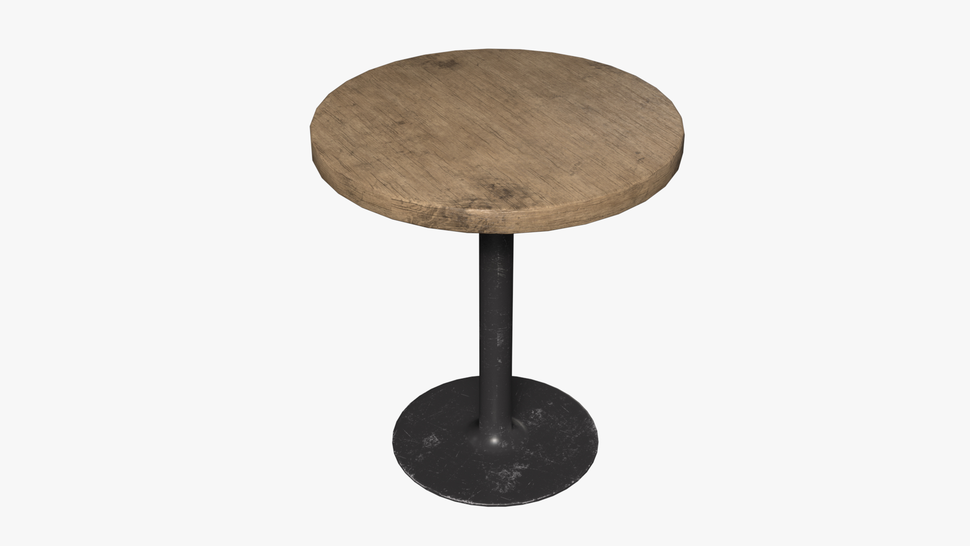Round Tall Table 3D Model - TurboSquid 2170782