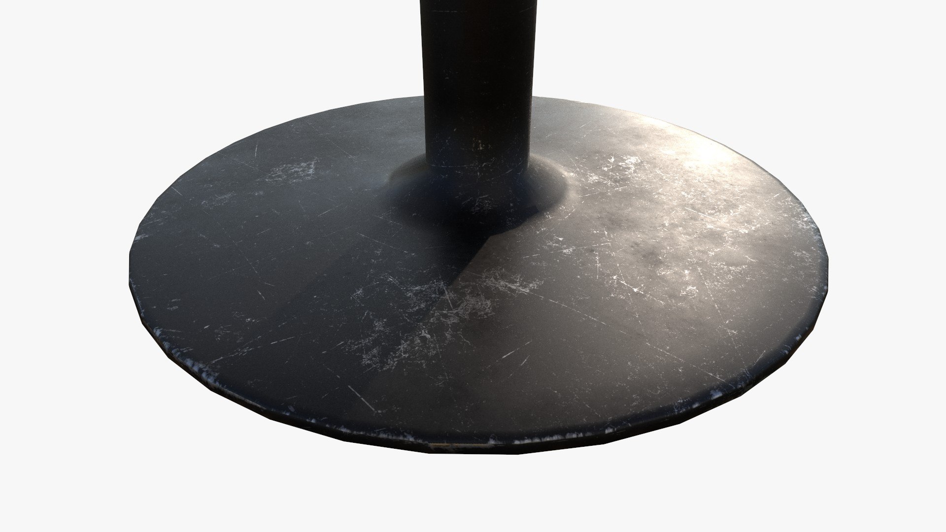 Round Tall Table 3D Model - TurboSquid 2170782