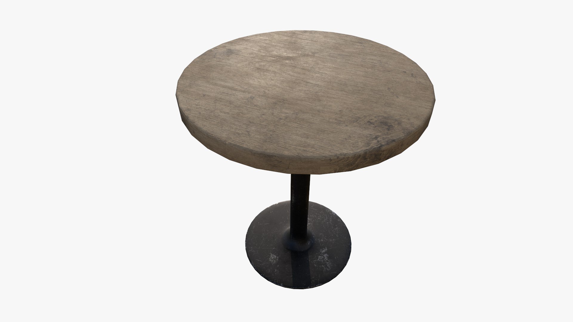 Round Tall Table 3D Model - TurboSquid 2170782