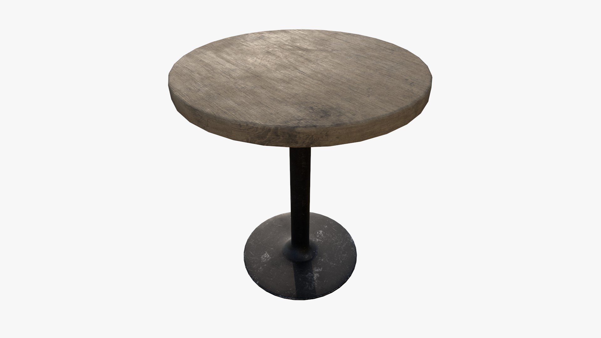 Round Tall Table 3D Model - TurboSquid 2170782