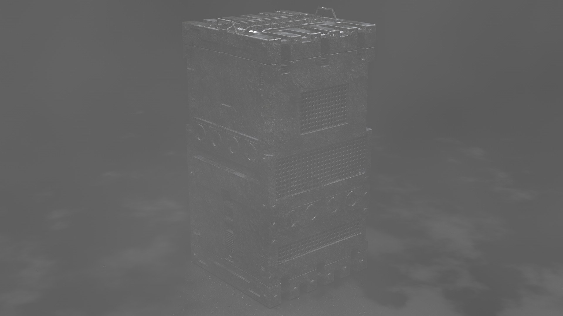 High Tech Sci Fi Box 3D Model - TurboSquid 2007757