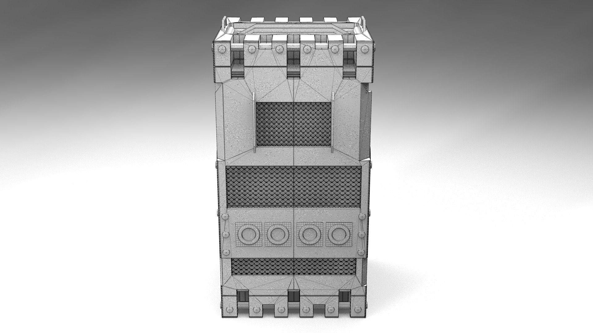 High Tech Sci Fi Box 3D Model - TurboSquid 2007757