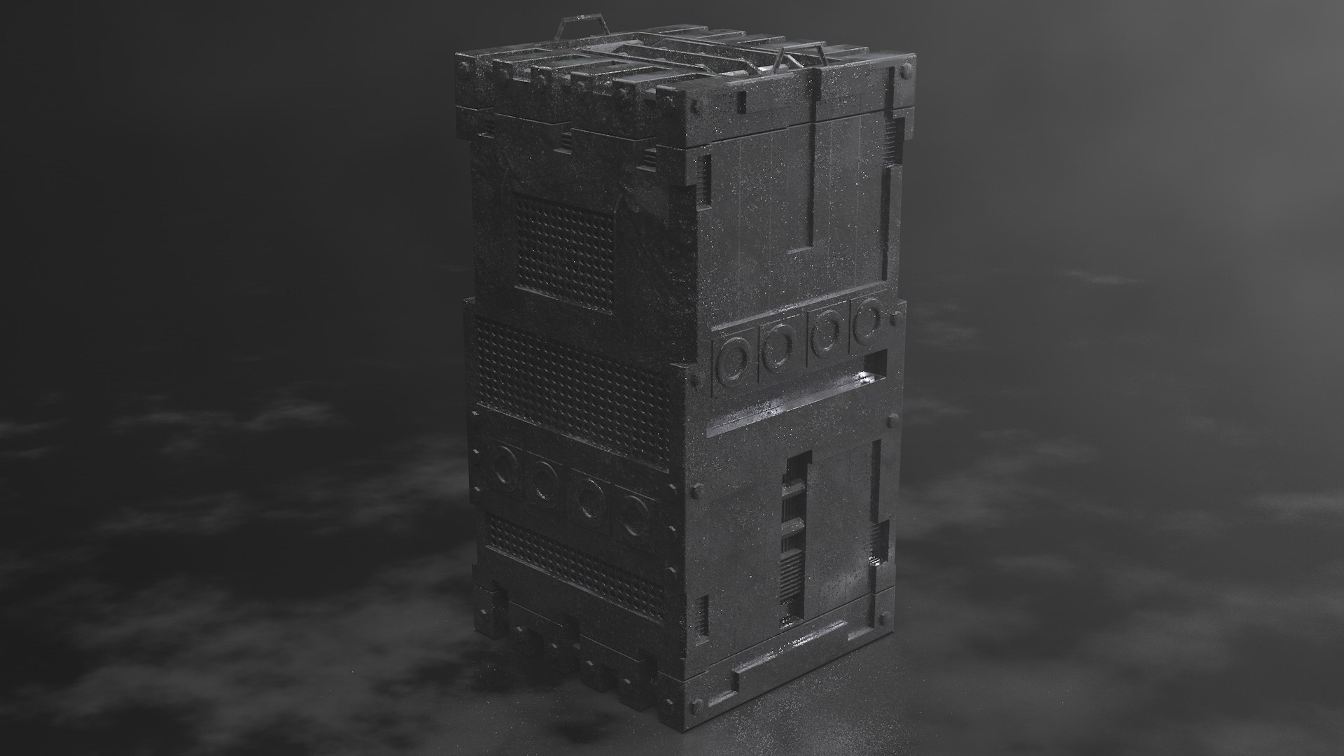 High Tech Sci Fi Box 3D Model - TurboSquid 2007757